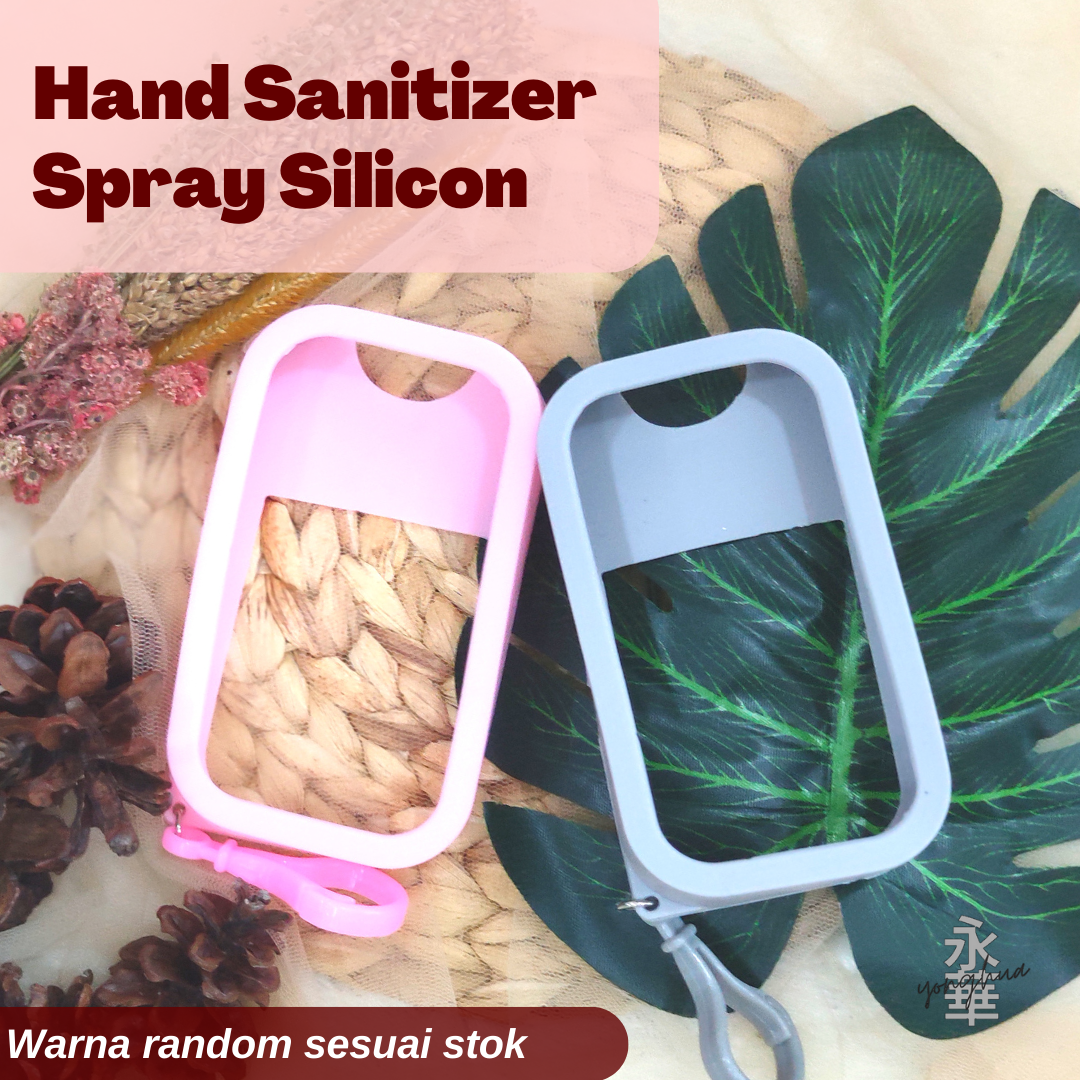 PROMO! Hand Sanitizer Kemasan Botol Gantung Kotak Spray 45ml Silicon ...