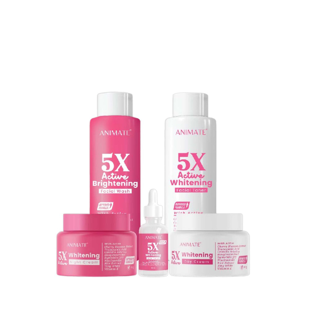 Animate Instant Whitening Series 5in1 | Lazada Indonesia
