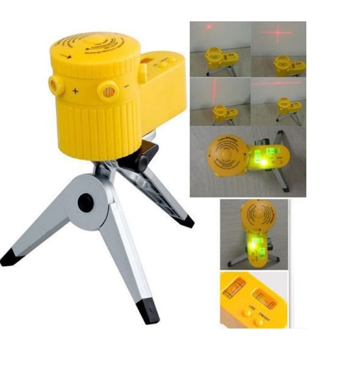 Laser Level Line Alat Ukur Multifungsi Garis Siku Sudut Titik Leveling ...