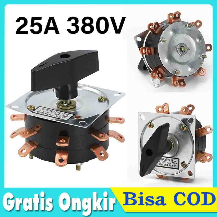 【Dikirim dlm 24jam】Switch Saklar Mesin Las Welding Rotary Selector ...