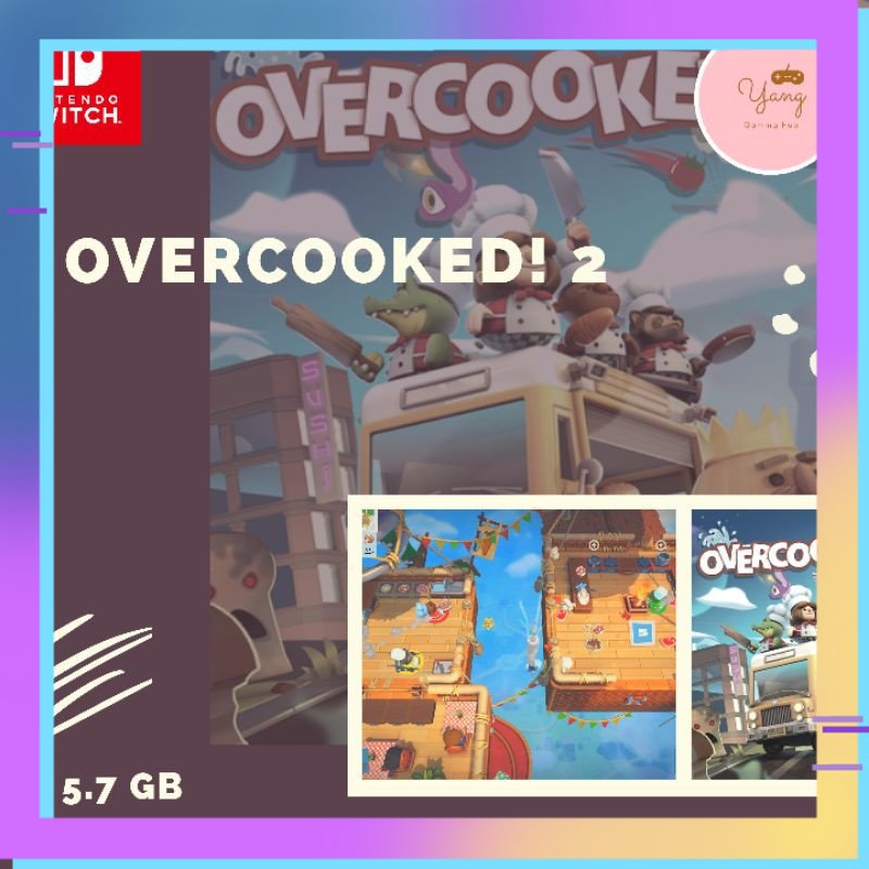 Overcooked! 2 Nintendo Switch Overcooked Overcook | Lazada Indonesia