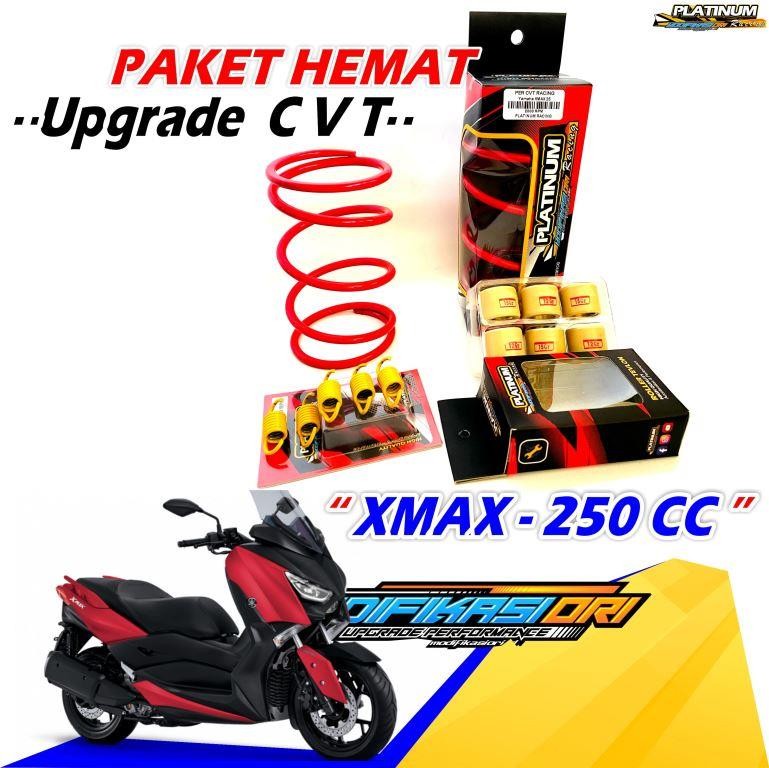 KIRIAN XMAX 250 CC UPGRADE CVT PAKET HEMAT CVT XMAX 250 CC YAMAHA ...
