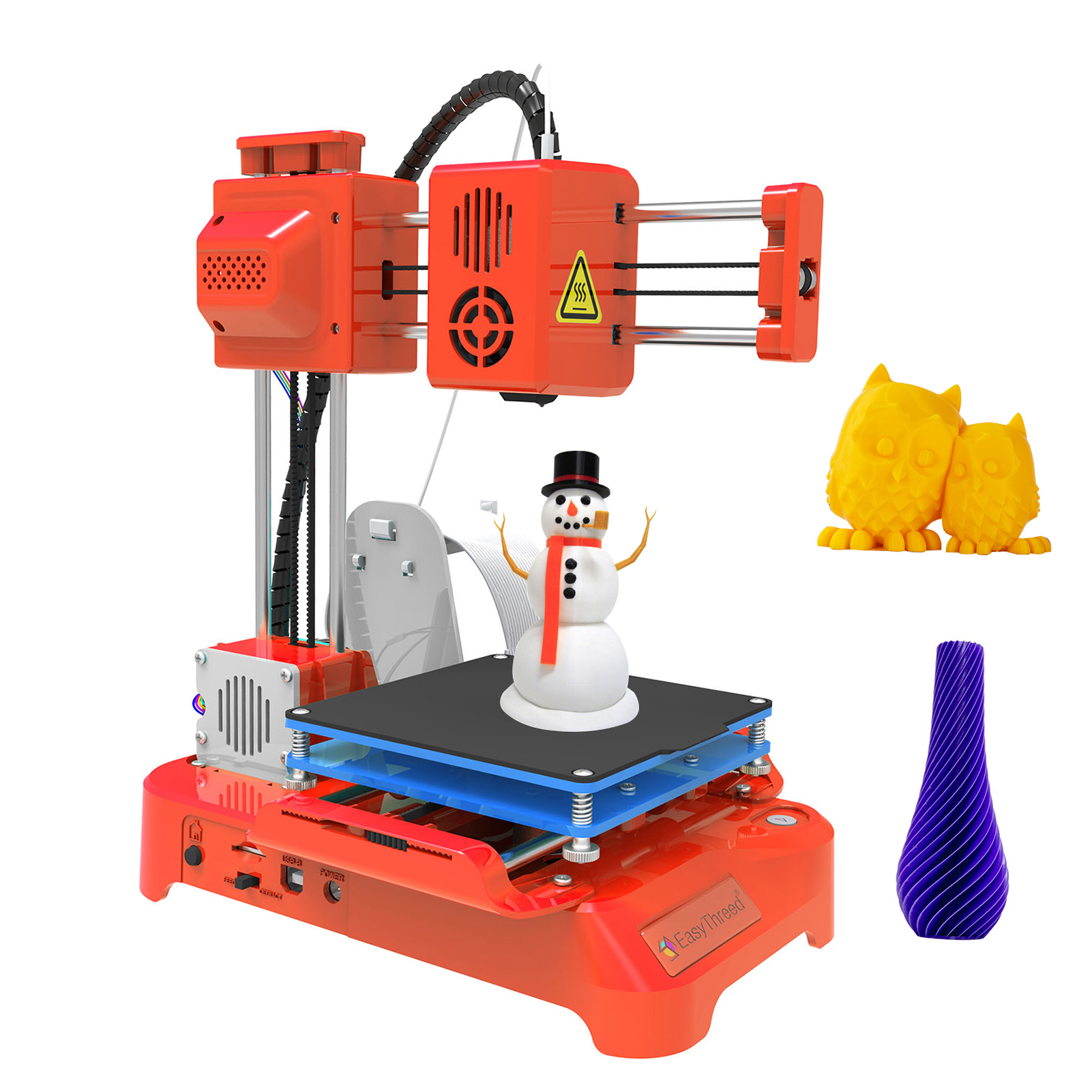 EasyThreed 3D Printer For Kids Mini Desktop 3D Printer 100x100x100mm EasyThreed 3D Printer For Kids Mini Desktop 3D Printer 100x100x100mm