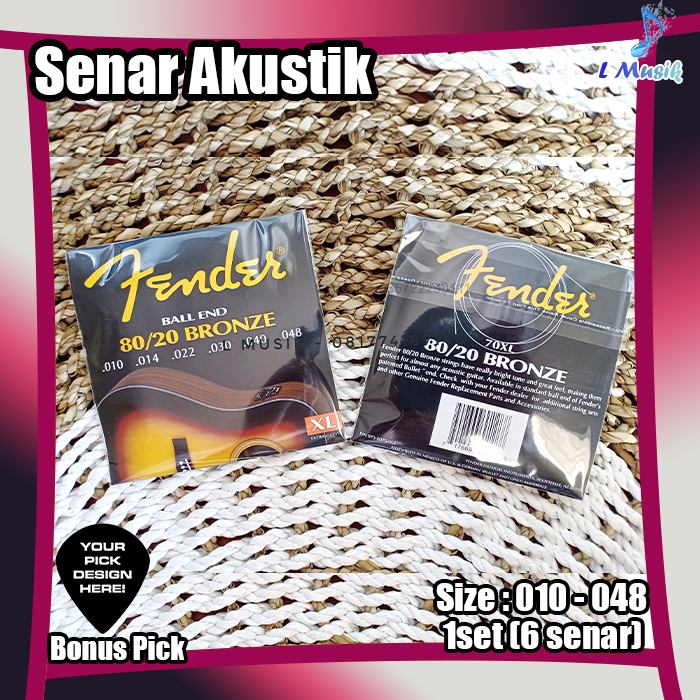 SENAR GITAR AKUSTIK FENDER BRONZE FENDER - ORIGINAL ACOUSTIC BRONZE ...