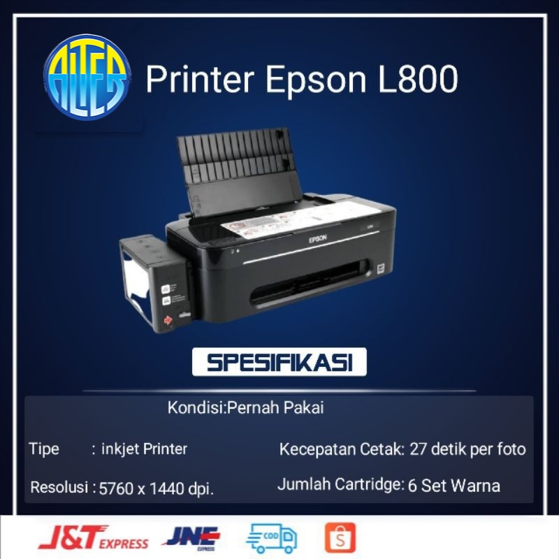 Printer Epson L800 Untuk Poto Siap Pakai | Lazada Indonesia