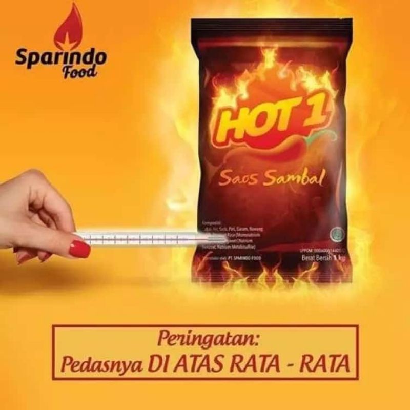 Saos Hot 1 1Kg | Lazada Indonesia