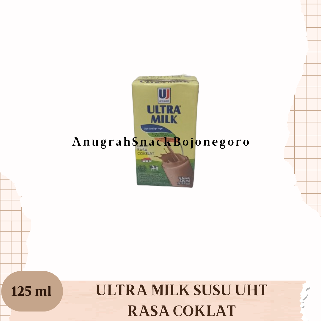Ultra Milk Susu UHT Rasa Coklat 125ml | Lazada Indonesia