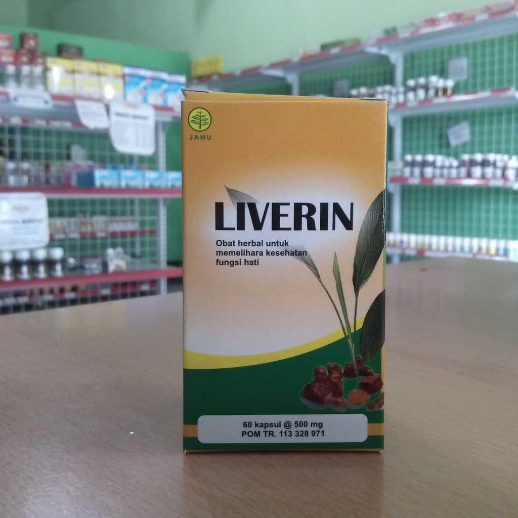 Kapsul Liverin Untuk Fungsi Hati 1 botol 60Kapsul | Lazada Indonesia