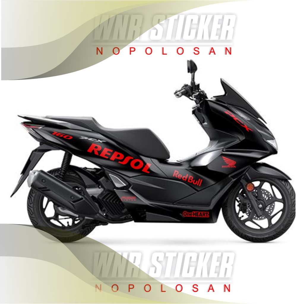 Sticker cutting new honda pcx 160 repsol fullset murah bagus simple ...