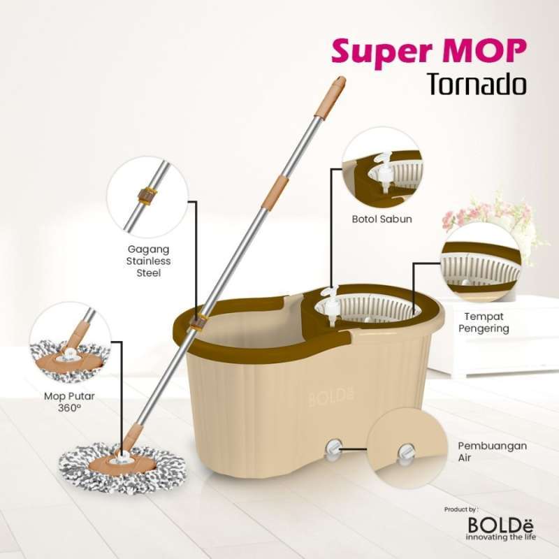 BOLDe Super MOP BOLDe ORIGINAL | Lazada Indonesia