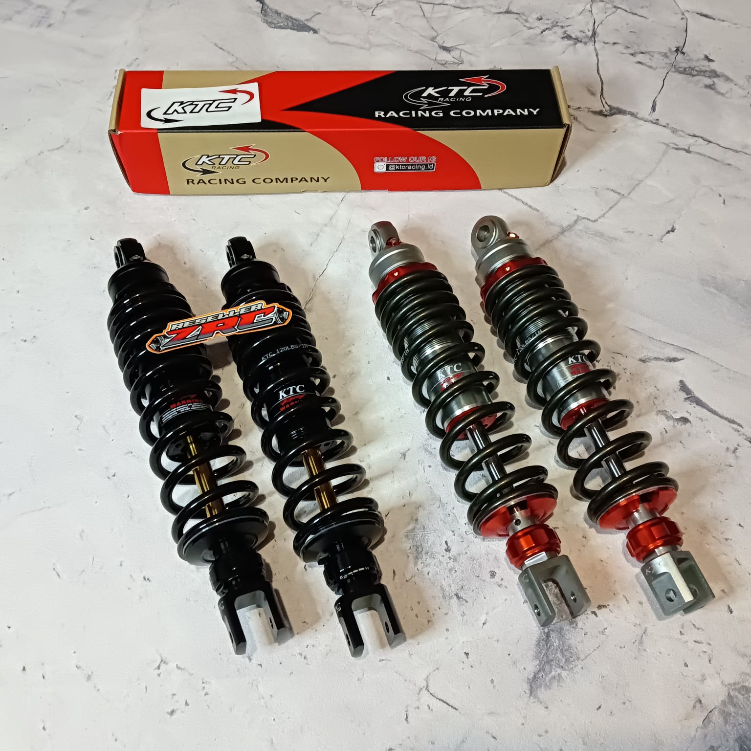 shock ktc razor pro 325mm,click rebound,mio, beat, scoopy, vario, lexi ...