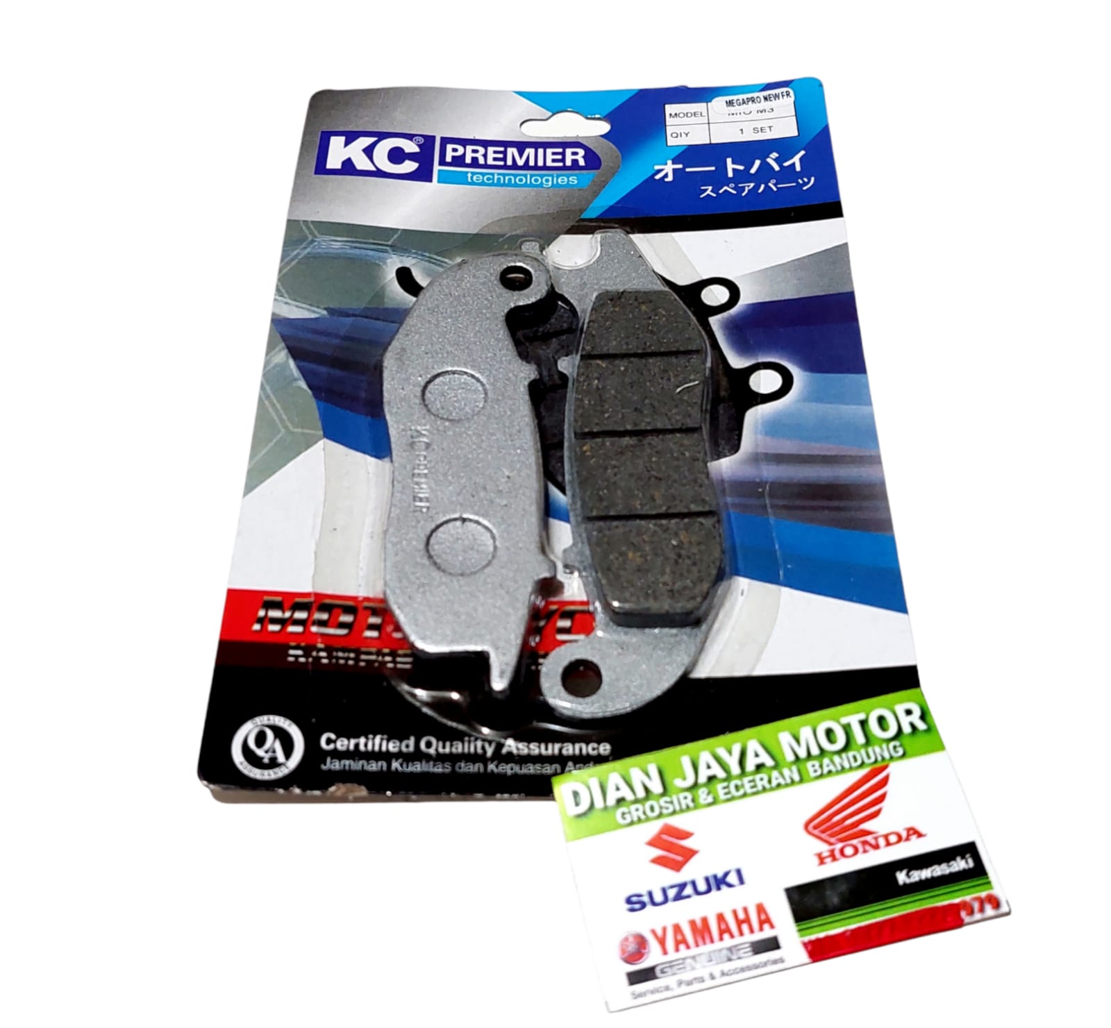 KAMPAS REM CAKRAM DEPAN HONDA MEGAPRO NEW,TIGER,CB150R,VERZA KC PART ...