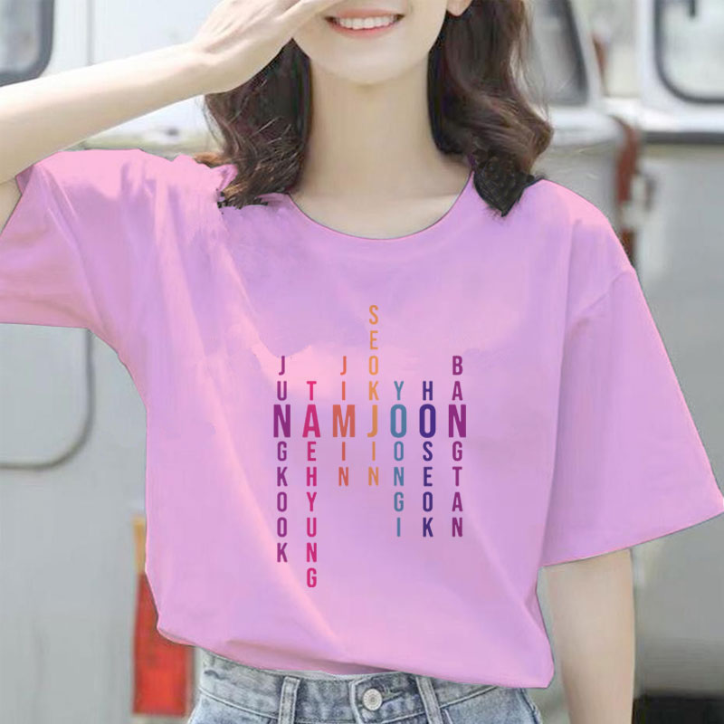 Kaos BTS Wanita / Baju kaos bts cewek / Baju kaos bts / Baju kaos bts ... Kaos BTS Wanita / Baju kaos bts cewek / Baju kaos bts / Baju kaos bts ...