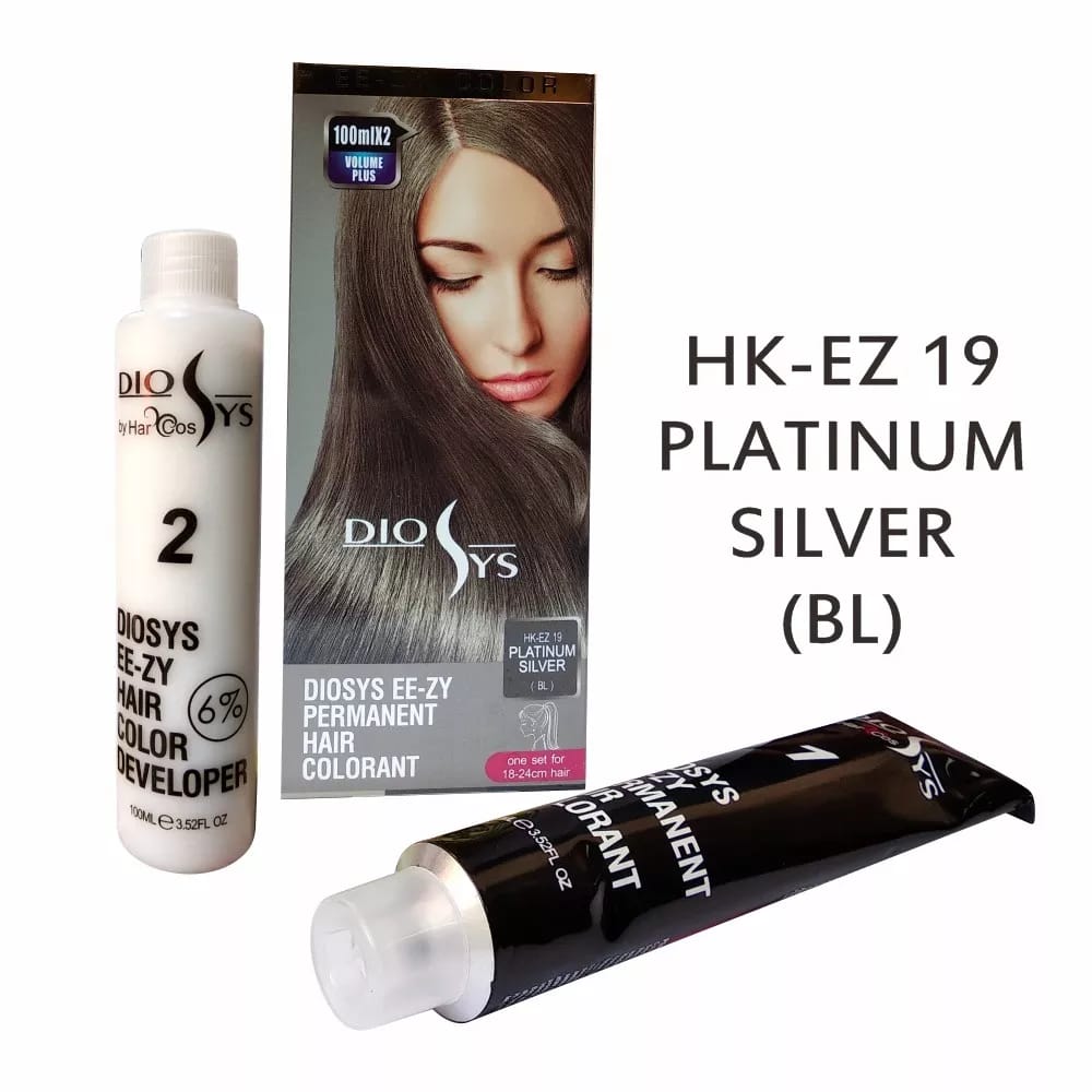 DIOSYS EE-ZY PERMANENT HAIR COLOR 100ml & 45ml | Hair Color | Pewarna ...