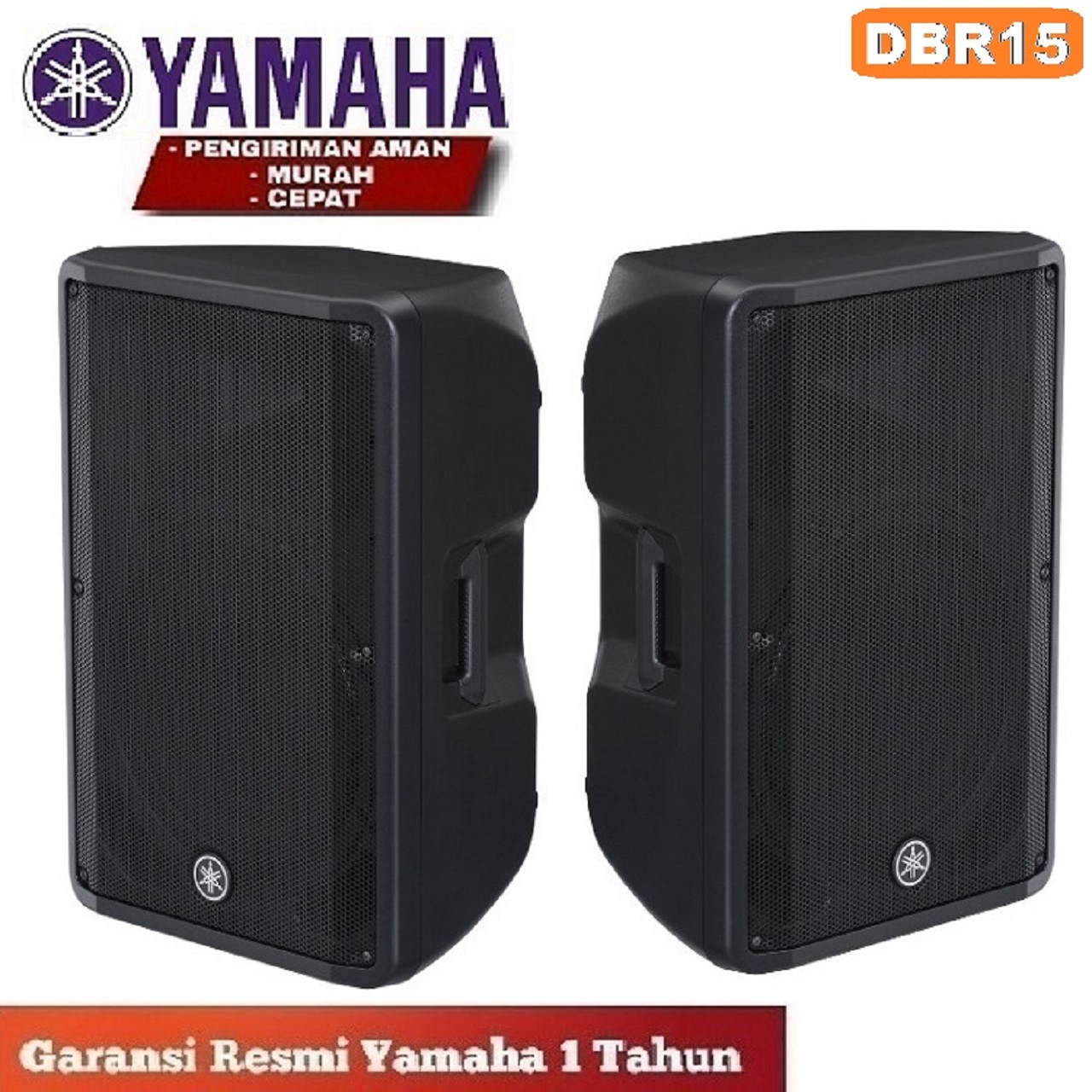 Yamaha DBR15 DBR 15 aktif active speaker original | Lazada Indonesia