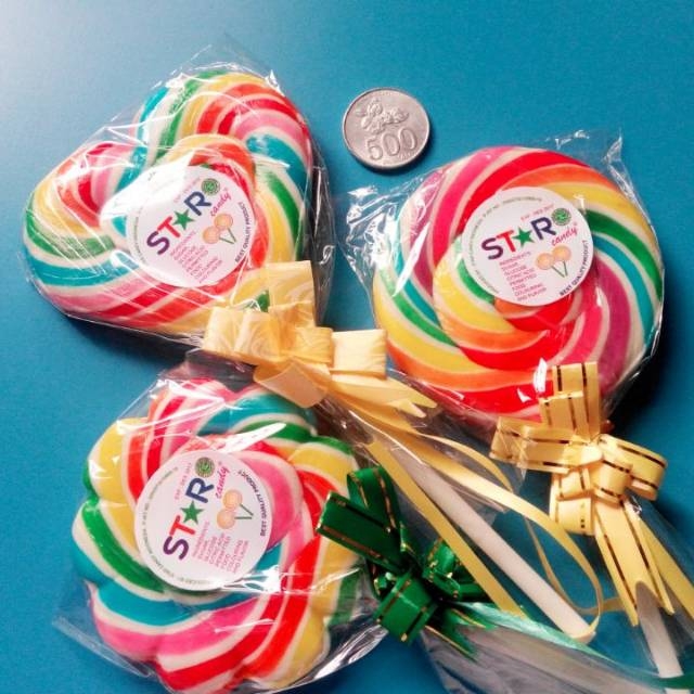 1 Pack Isi 6pcs Permen Lolipop/Permen jadul/Permen Lolipop Anak/Pusp ...