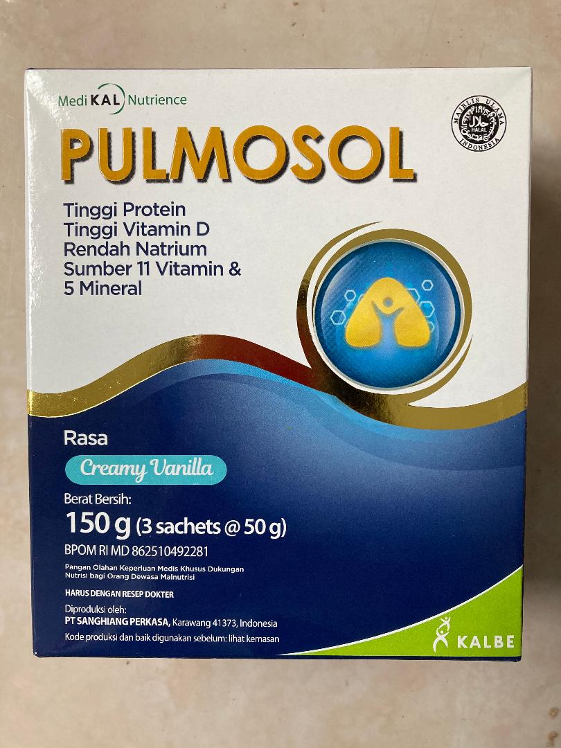 PULMOSOL CREAMY VANILLA 150 Gr | Lazada Indonesia