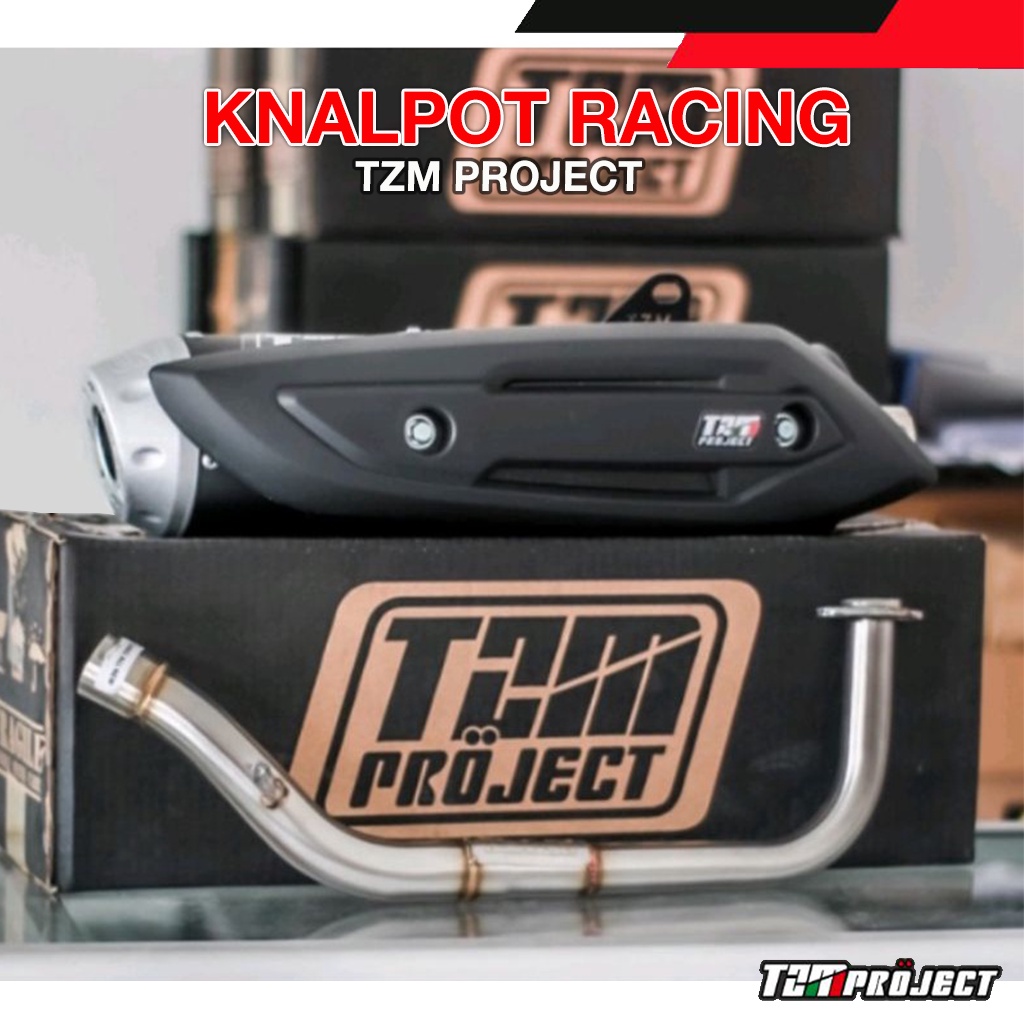 Knalpot TZM PROJECT Racing NMAX | AEROX | LEXI | VARIO 125-150 | BEAT ...