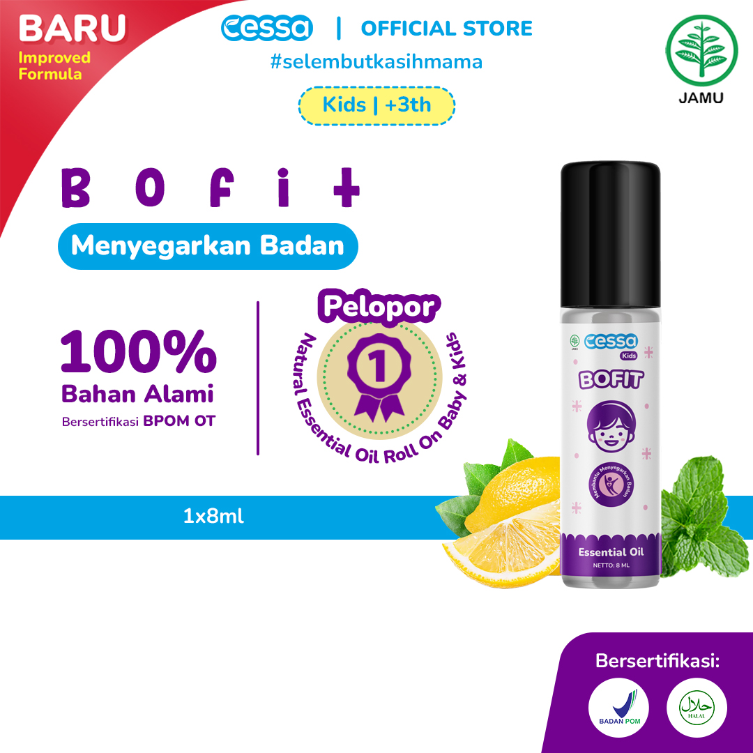 Cessa Kids Bofit - Essential Oil Meningkatkan Daya Tahan Tubuh Anak ...