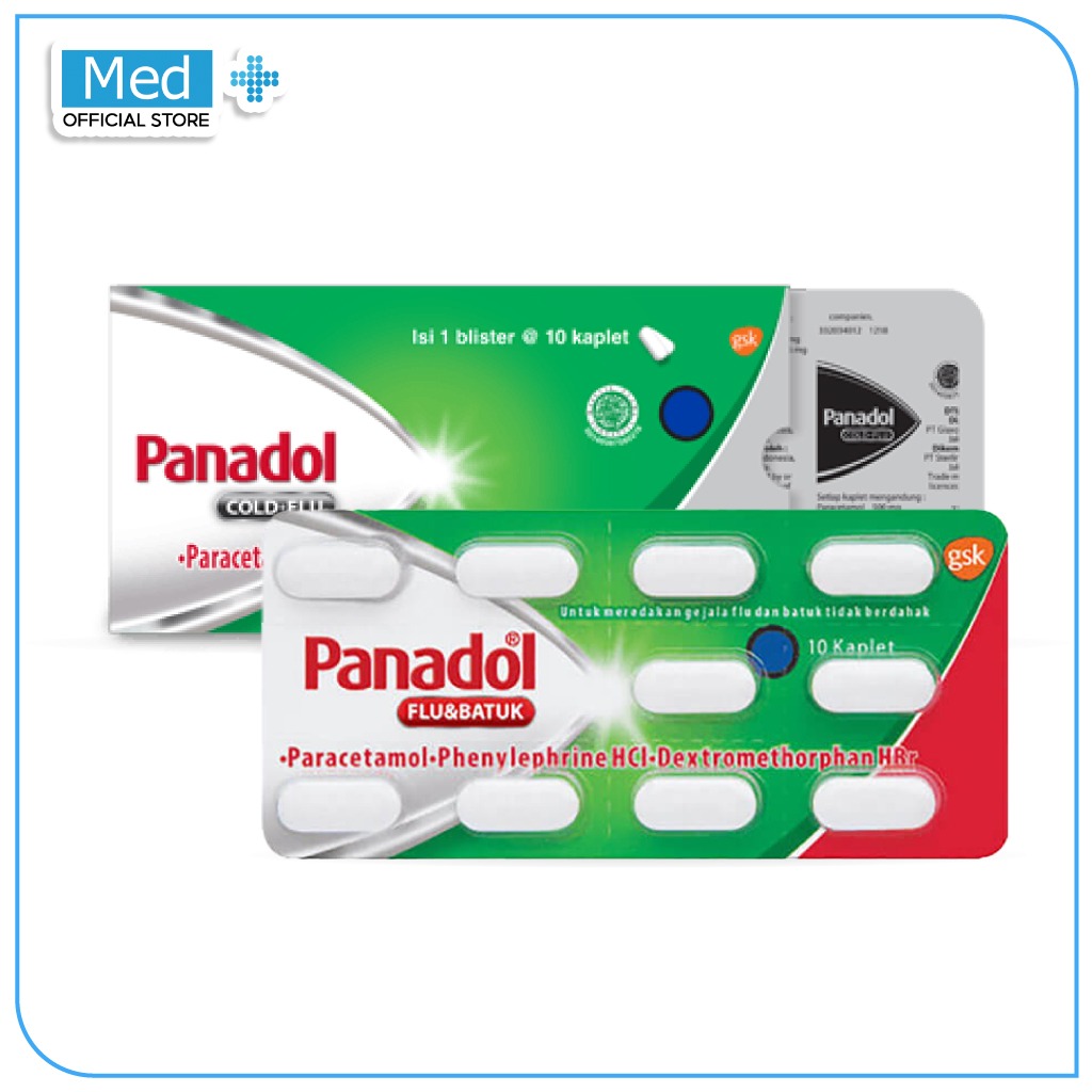Panadol Hijau Flu & Batuk | Lazada Indonesia