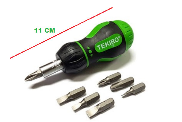 Obeng cebol tekiro set - obeng pendek tekiro | Lazada Indonesia