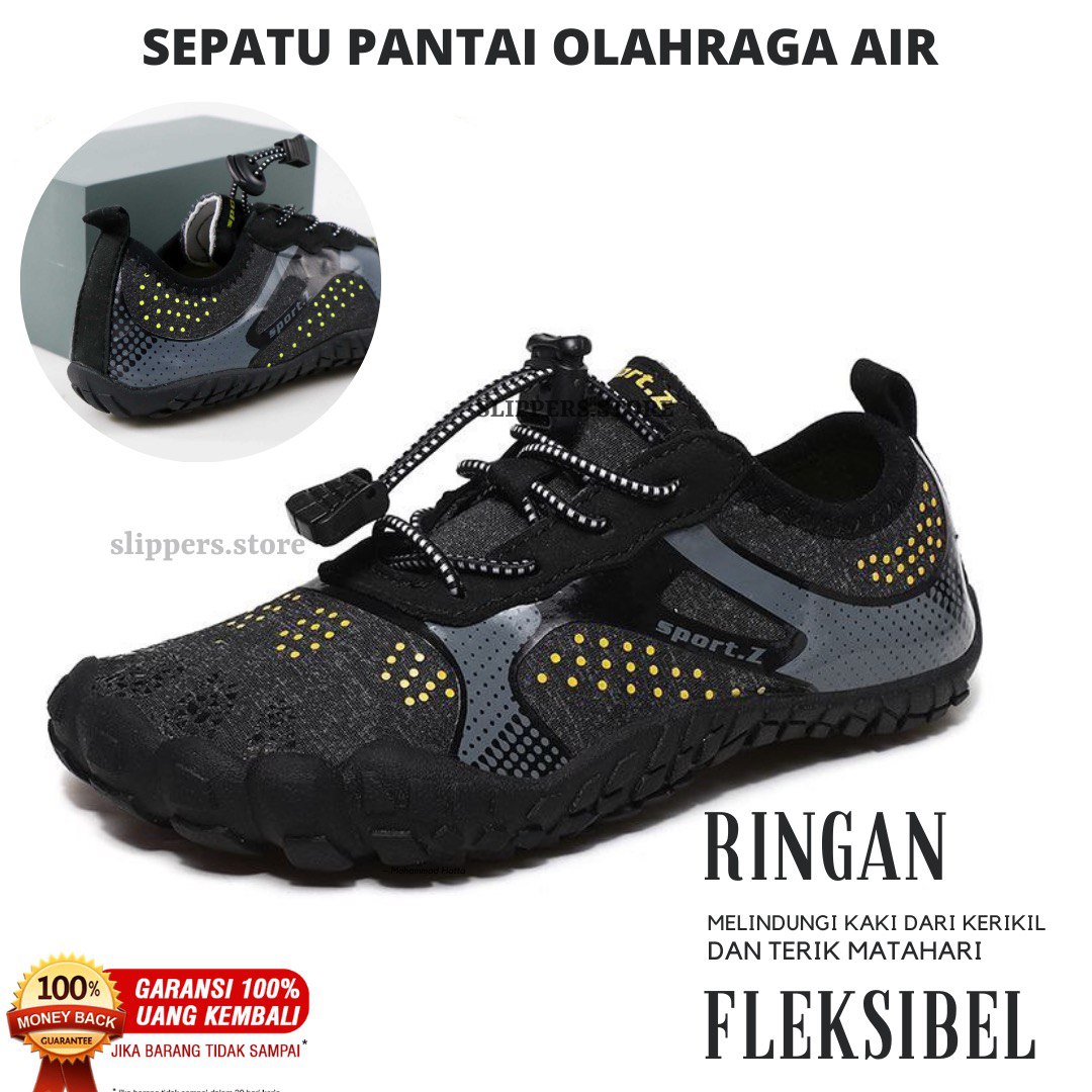 Sepatu pantai diving hiking | SAGUARO Sepatu Pantai Olahraga Air Aqua ...
