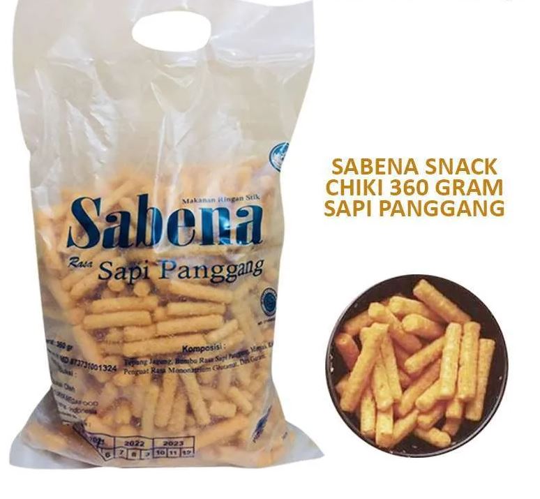 Sabena Snack Stick Chiki Balado / Sapi Panggang / Jagung Bakar | Lazada ...