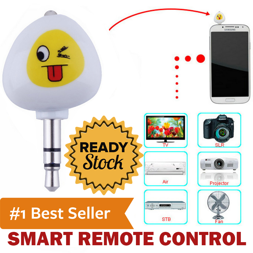 Tasogo Infrared Smartphone Smart Remote Control 3.5mm for TV DVD AC ...
