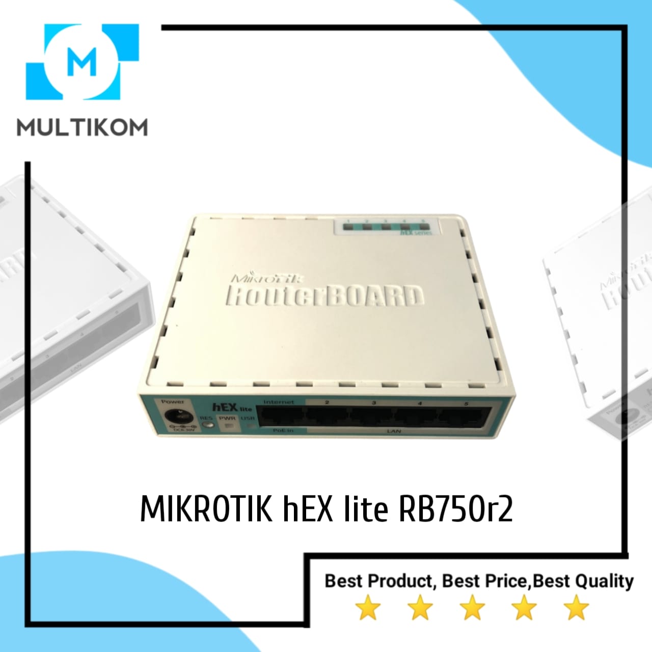 MikroTik routerboard hEX lite RB750r2 | Lazada Indonesia