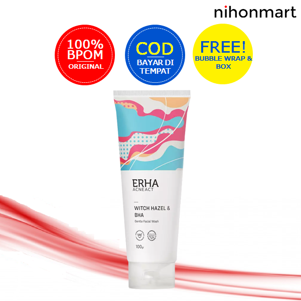 Erha Acneact Witch Hazel & BHA Facial Wash 100g | Lazada Indonesia