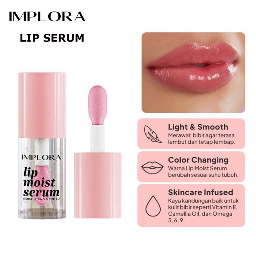 IMPLORA Lip Serum | Lip Moist Serum Bibir Implora Original | Lazada ...