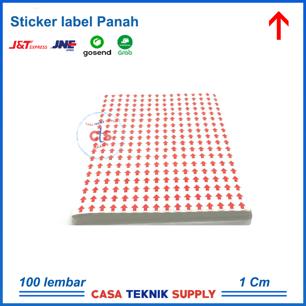 Sticker Panah / Sticker Label Panah 1cm | Lazada Indonesia