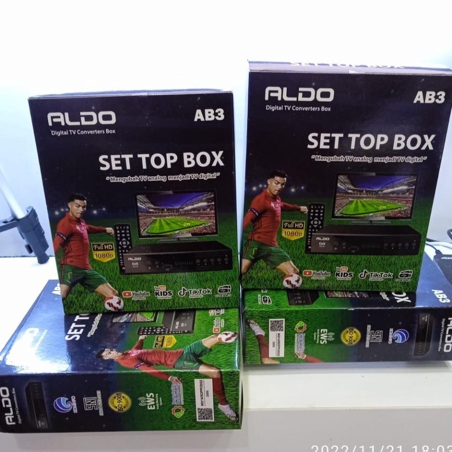 Set Top Box TV Digital (STB) Aldo AB3 | Lazada Indonesia