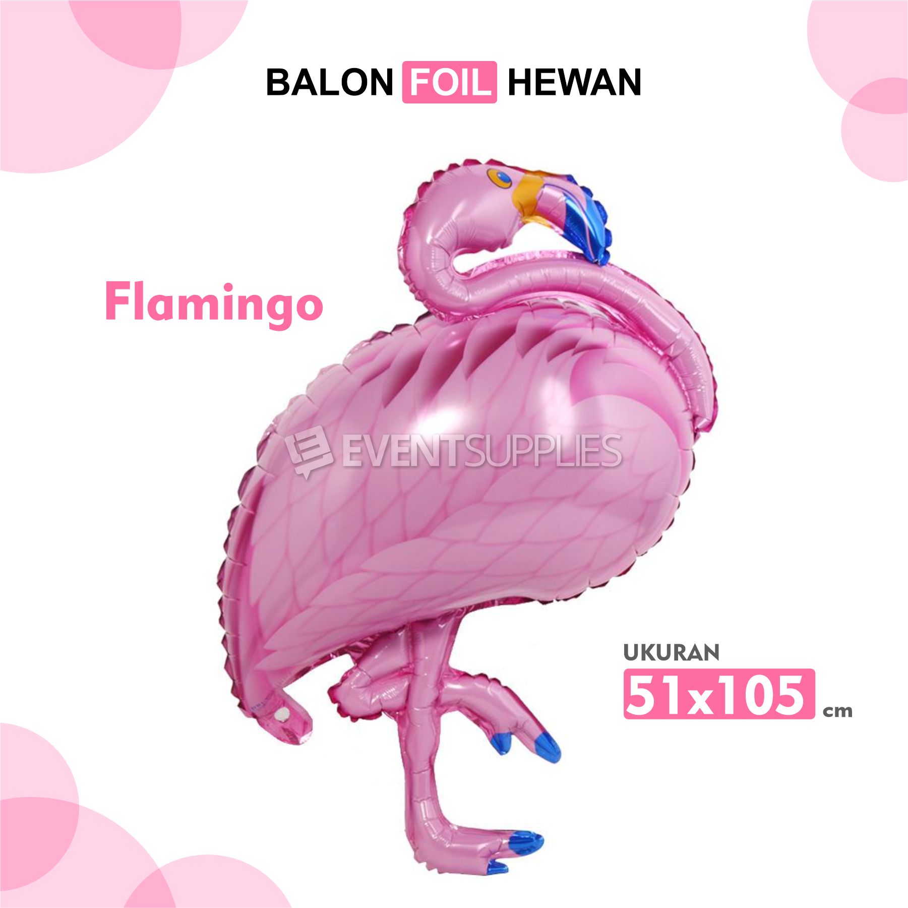 Balon Foil 3D Flamingo / Bangau / Burung Angsa | Lazada Indonesia