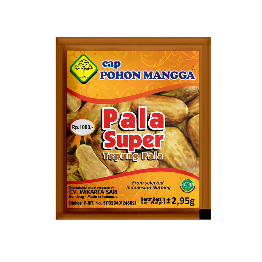 Bumbu Bubuk PALA Super Nutmeg Powder - Kemasan 1 Renceng 14 Sachet ...