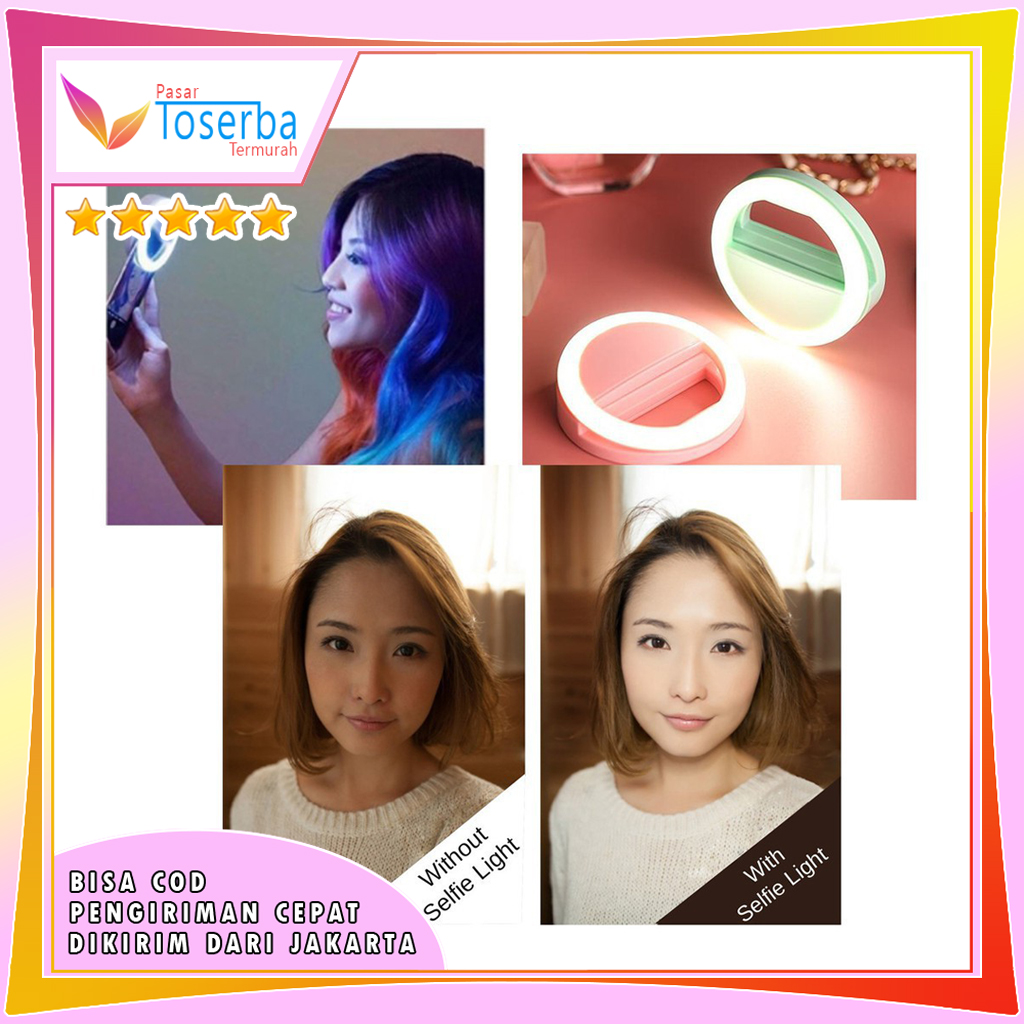 PTT Selfie Ring Light Led Ring Selfie | Lazada Indonesia