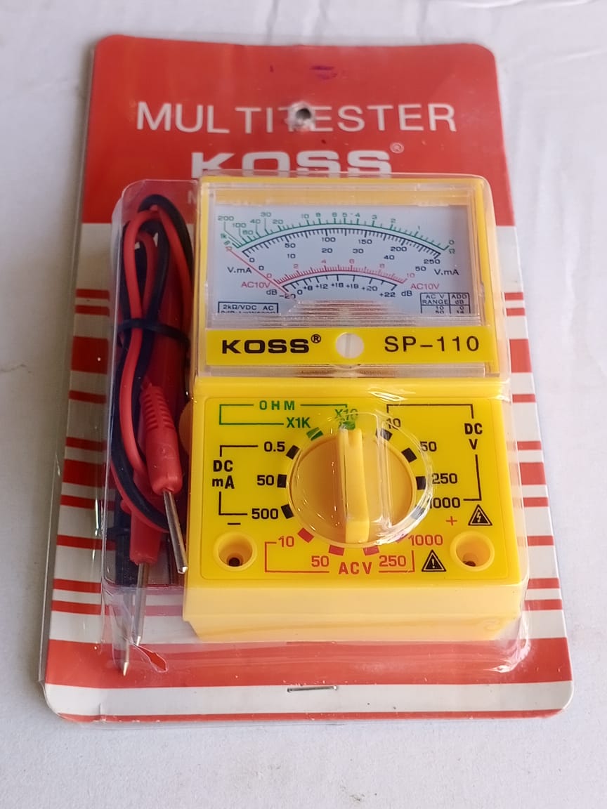 multitester kenmaster orange alat cek peralatan elektrik | Lazada Indonesia