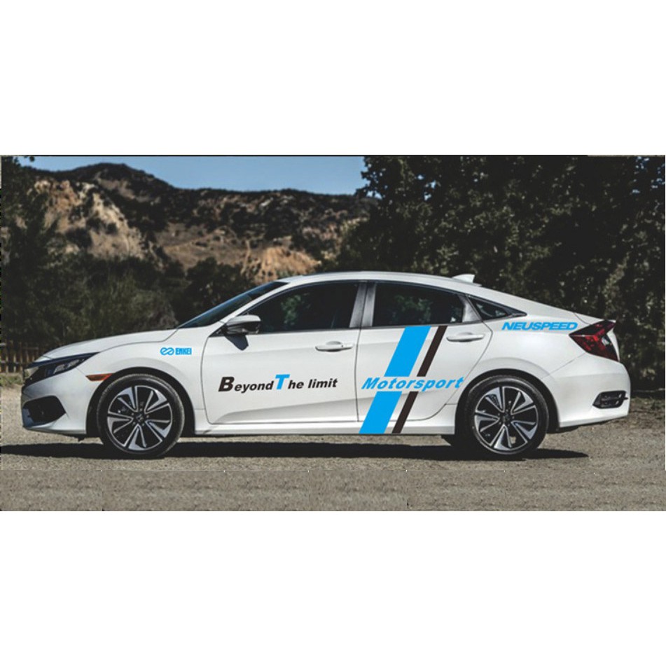 Stiker mobil sedan stiker body mobil sedan cutting sticker mobil sedan ...