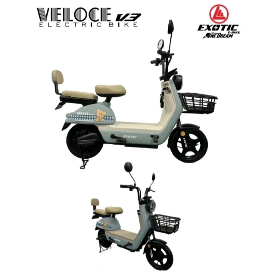 Sepeda Listrik Exotic Veloce V3 Sepeda Listrik E Bike Exotic Veloce ...
