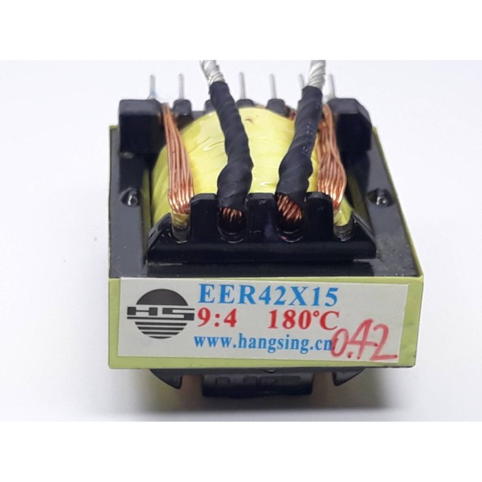 EER42x15 9:4 trafo mesin las inverter, trafo frekuensi tinggi | Lazada ...