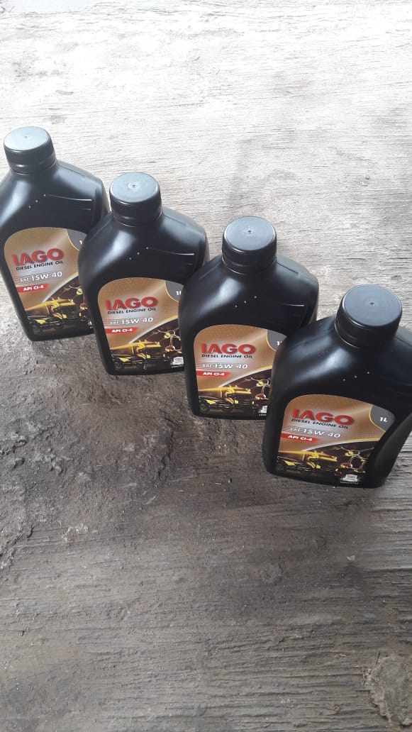 IAGO Diesel Engine Oil SAE 15W 40 API CI-4 1 Liter | Lazada Indonesia