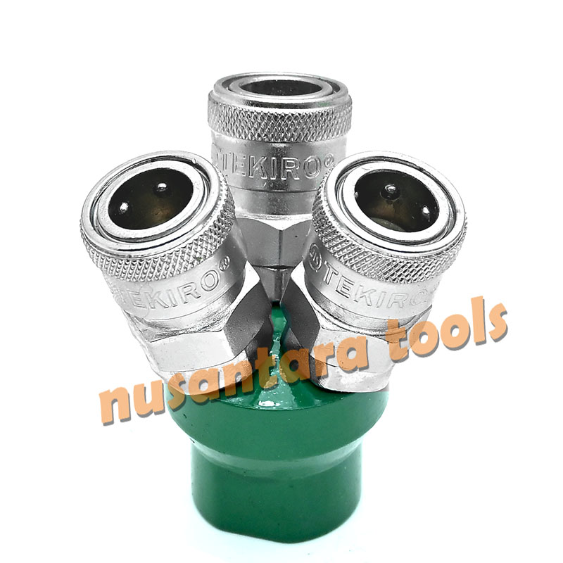 Quick Coupler Cabang 3 - Coupling 3 Way - Sambungan Cabang 3 Tiga ...