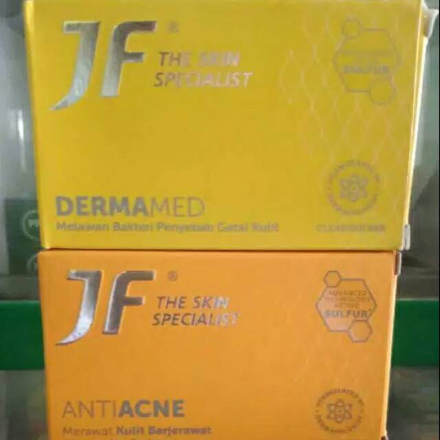 Sabun Blerang JF sulfur dermamed dan anti acne 90g (BISA COD / BPOM ...
