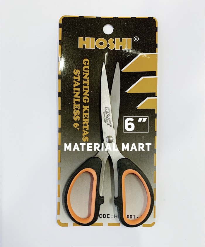 Gunting Kertas Stainless | Gunting Kain 6 Inch | Gunting Serbaguna 6 ...