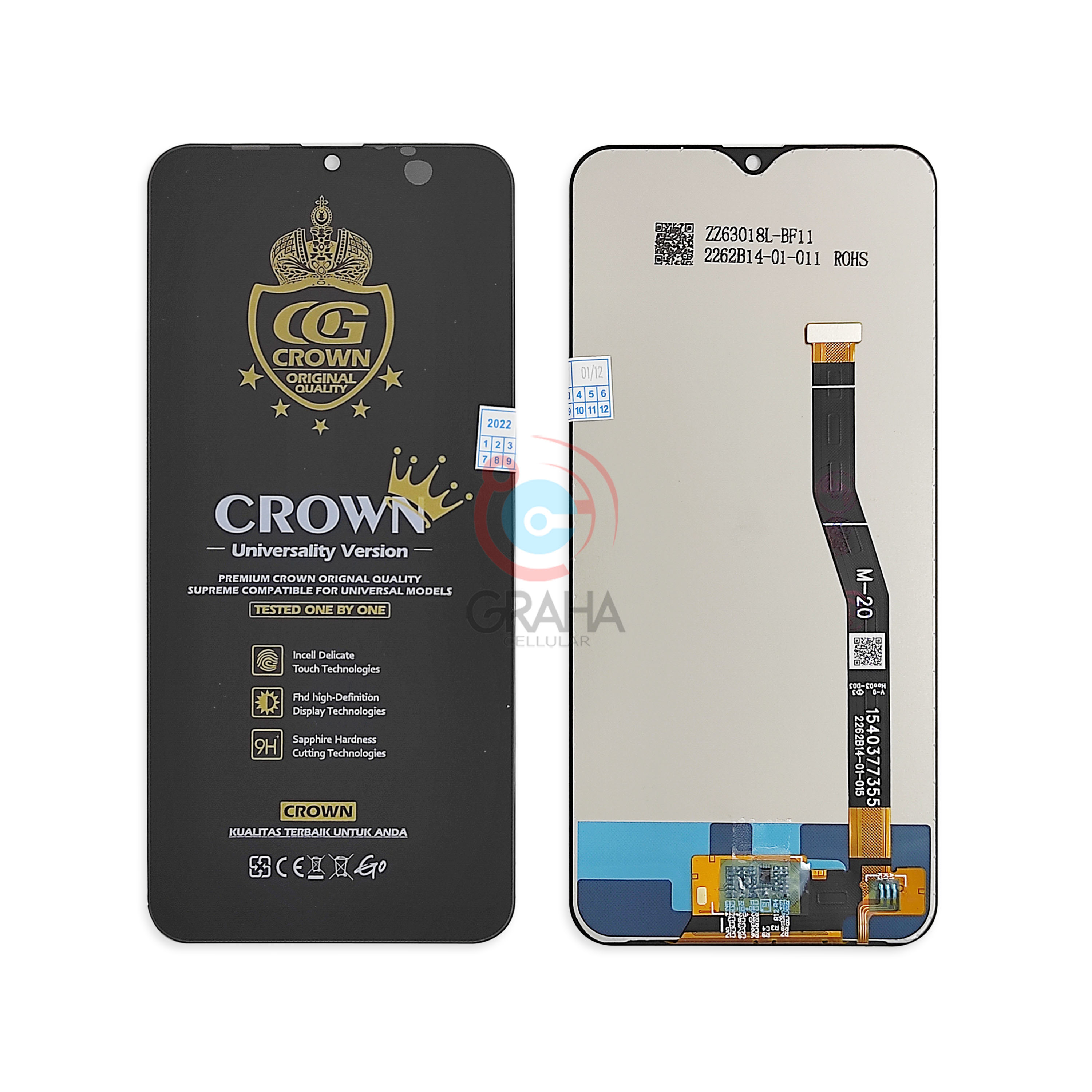LCD SAMSUNG M20 CROWN SUPER FULLSET TOUCHSCREEN | Lazada Indonesia