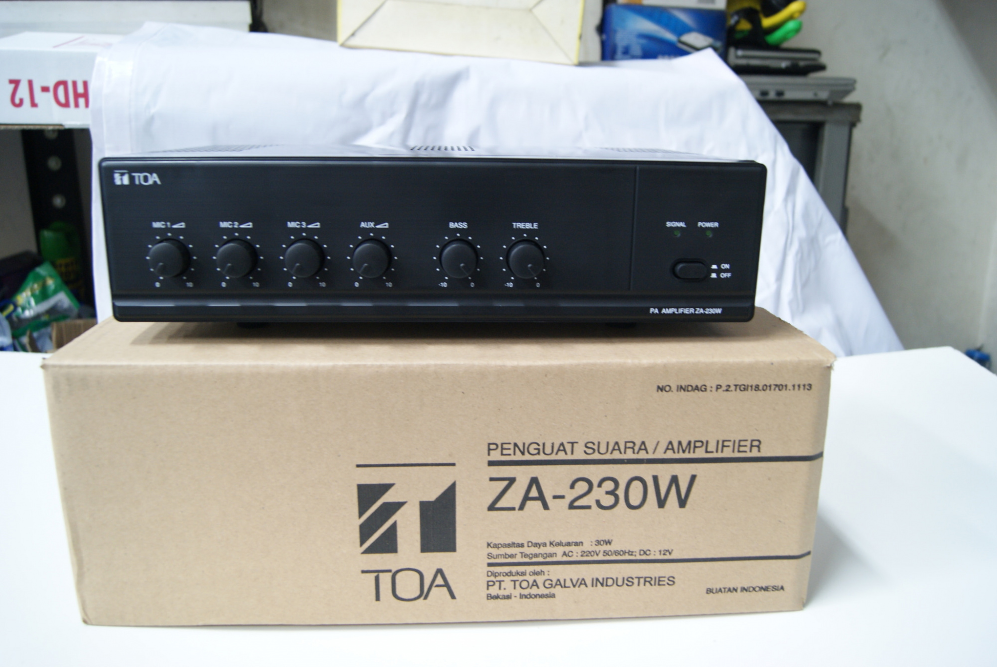 TOA ZA230W Mixer Amplifier / Amplifier TOA ZA 230 W [30 Watt] | Lazada Indonesia