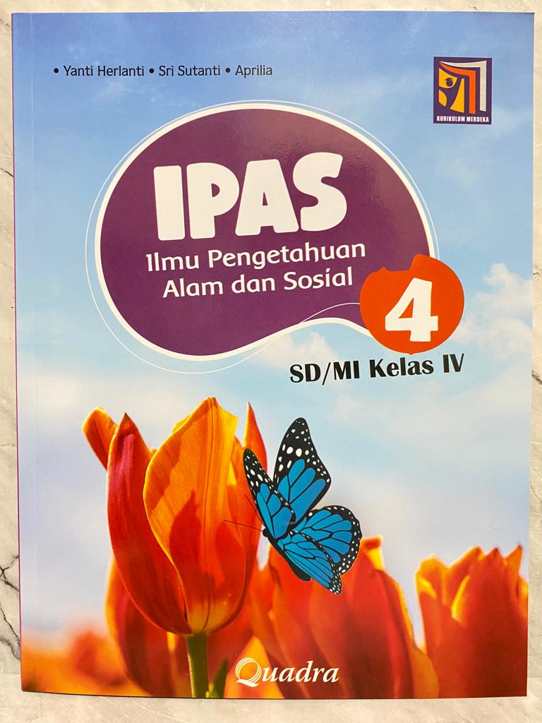 BUKU IPAS UNTUK KELAS 4 SD/MI KURIKULUM MERDEKA ( QUADRA ) | Lazada Indonesia