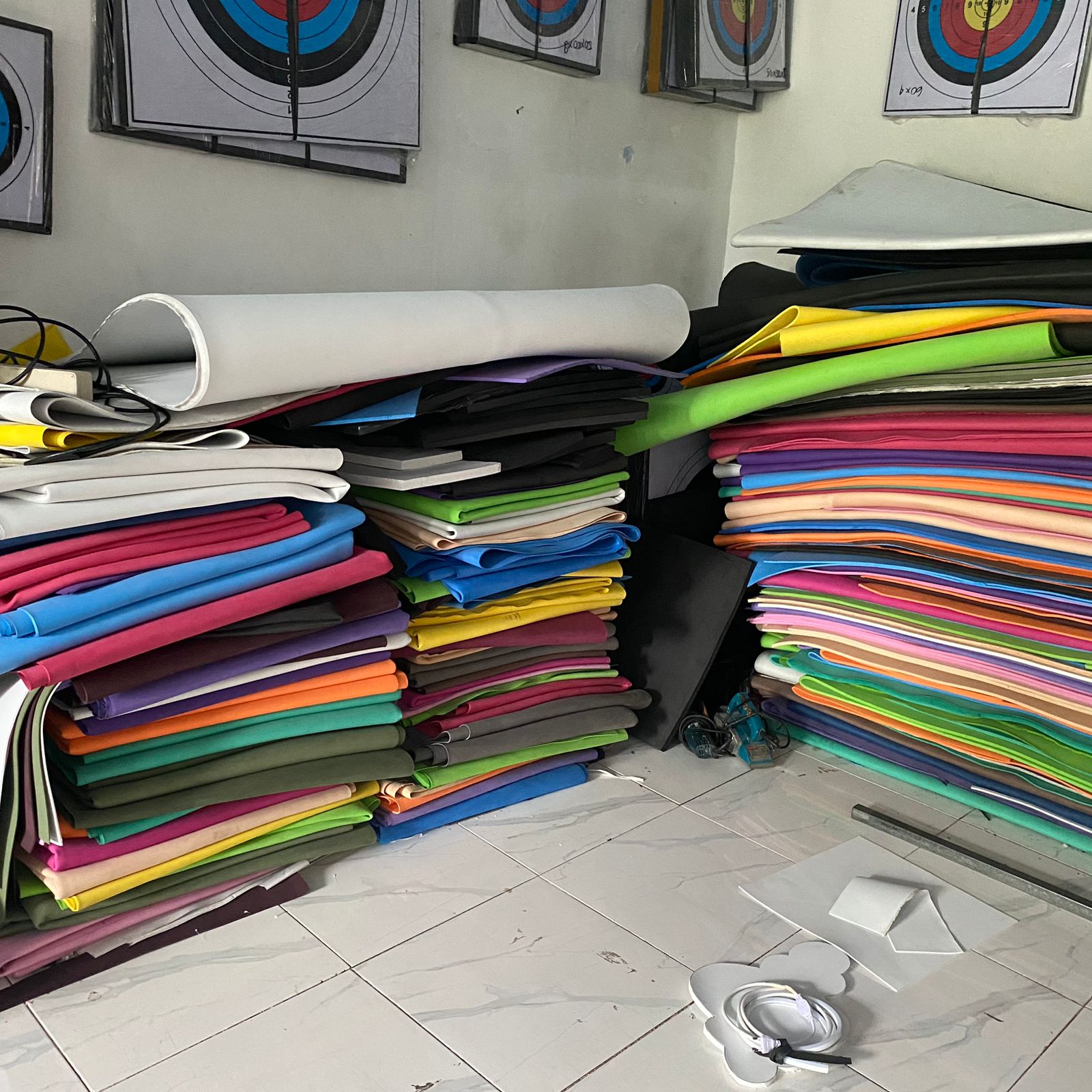 SPONS ATI BUSA HATI SPON EVA TEBAL 3MM ORIGINAL UKURAN 120CM X220CM ...