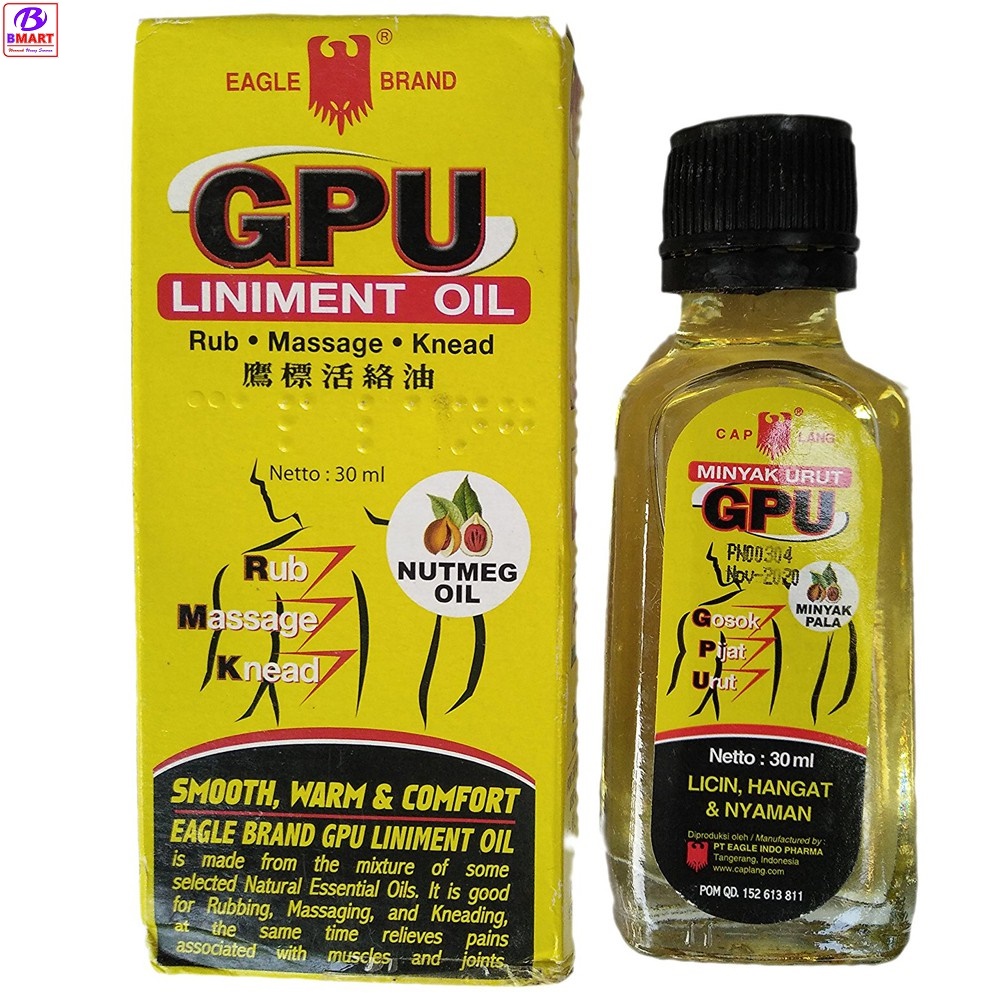 GPU Liniment Oil (minyak pala) 30ML | Lazada Indonesia