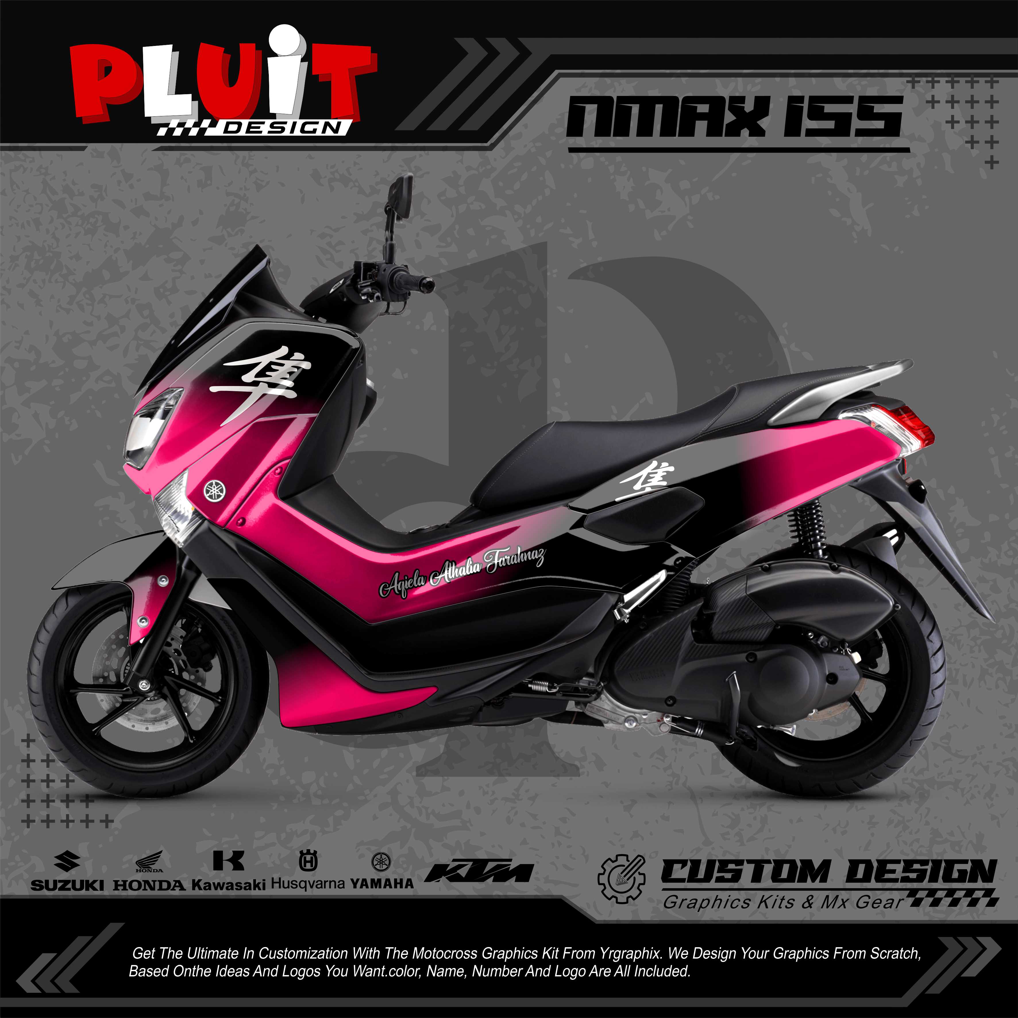 BISA COD Decal Sticker Yamaha Nmax 155 New / old Fullbody stiker nmax ...